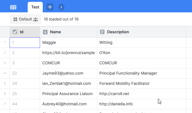 Copy Paste Glide Data Grid